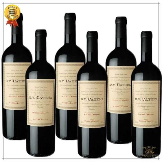 Kit com 6 Vinhos Argentinos DV Cat Zapata Malbec Malbec - Vinho ...