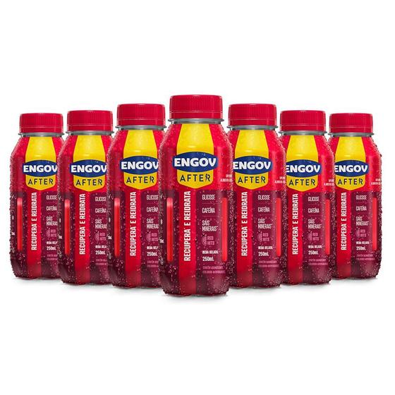 Kit com 7 Engov AfterEngov After Red Hits - Sal de Fruta / Antiácido ...