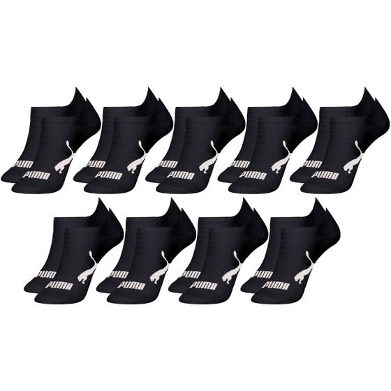 Kit com 9 Meias Esportiva Puma Infantil Sport Calcanhar Verdadeiro Cano ...