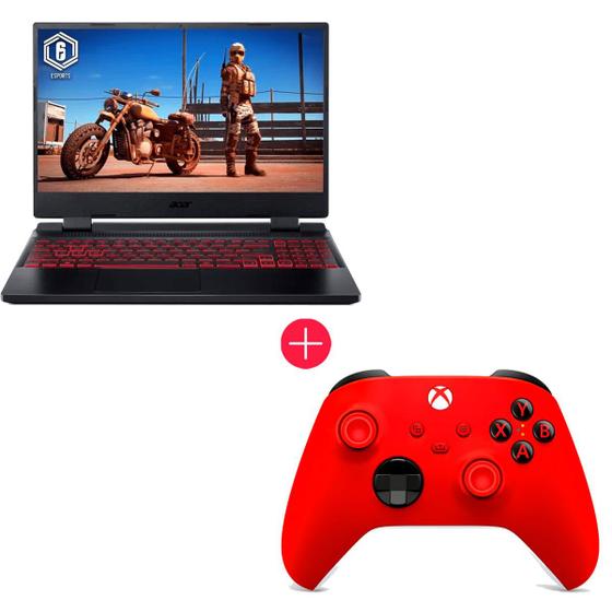 Kit com Notebook Gamer Acer Nitro 5 AN515-47-R1N8, AMD Ryzen 5 7535HS ...