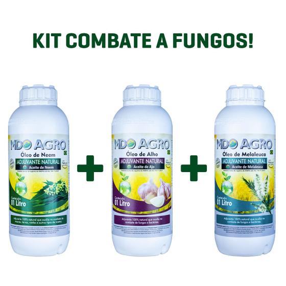 KIT COMBATA A FUNGOS (óleo de neem/óleo de alho/óleo de melaleuca ... KIT COMBATA A FUNGOS (óleo de neem/óleo de alho/óleo de melaleuca ...