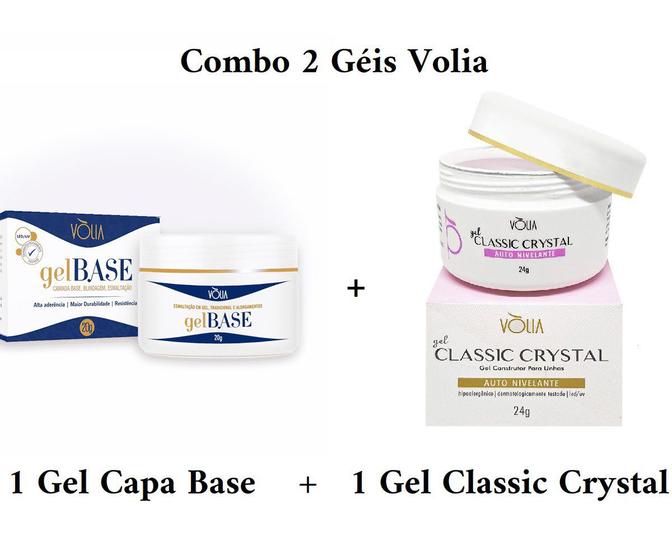 Kit combo 2 gel volia 1 capa base + 1 gel a escolher - VÒLIA - Gel para ...