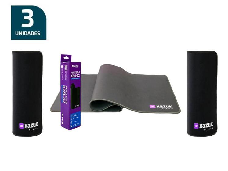 Kit Combo Gamer Mousepad Kazuk Gamer Extra Grande 3 unidades - Kit ...