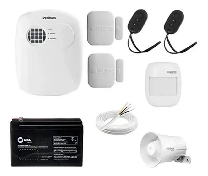 Kit Completo Central Alarme Intelbras Anm 24 Net Full - Alarme ...