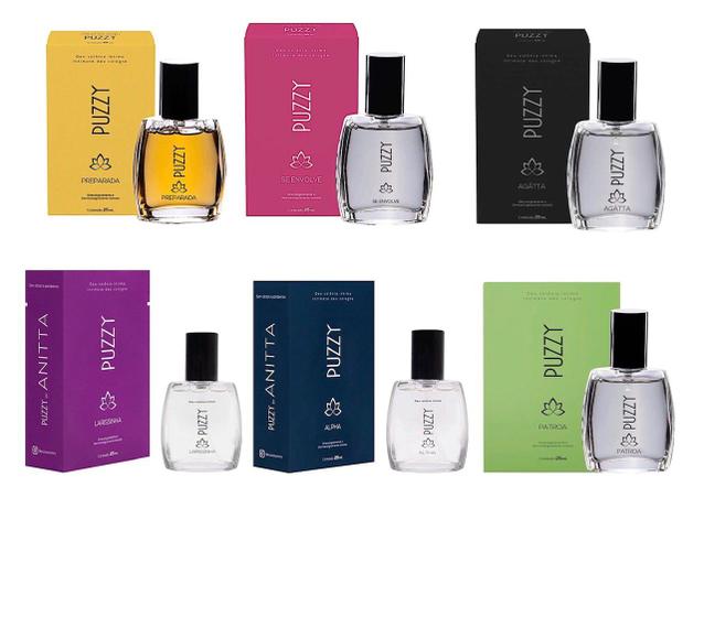 Kit Completo Da Coleção De Perfumes Puzzy By Anitta. - Cimed - Perfume ...