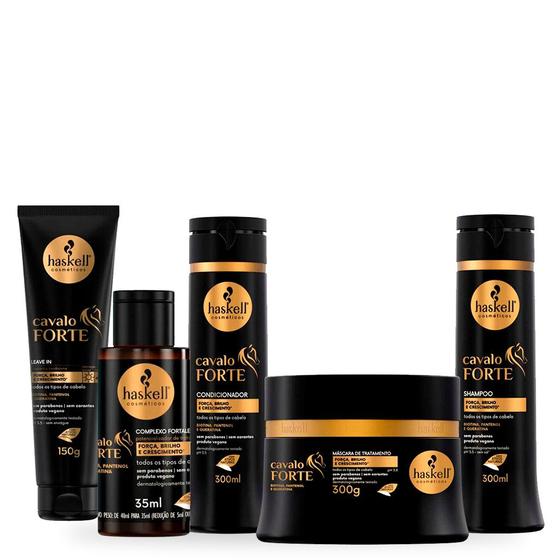 Kit Completo Promocional Cavalo Forte Haskell Com 5 Produtos - Kit de ...