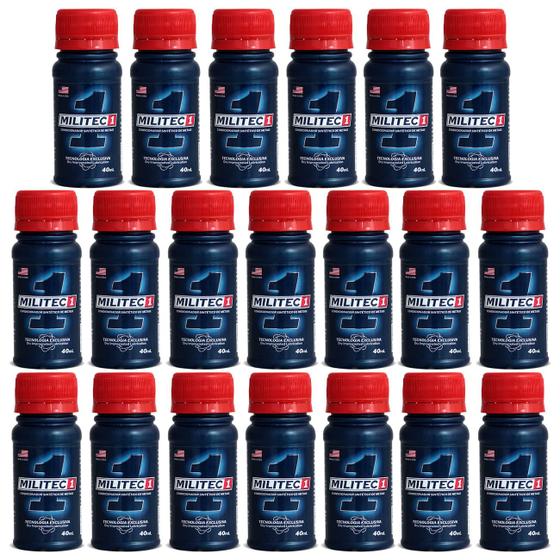 Kit Condicionador de Metais Militec-1 Carro Caminhão Moto 40ml 20 ...