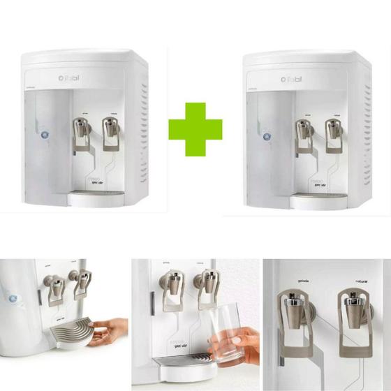 Kit Conjunto 2 Purificador de Água Refrigerado por Compressor IBBL ...