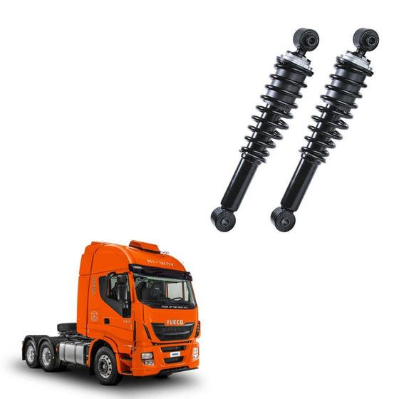 Kit Conjunto Mola Helicoidal Cabine Iveco Stralis Traseira - Suspentech - Molas de Carro ...