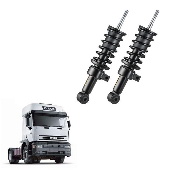 Kit Conjunto Mola Helicoidal Iveco Tector 2012 2013 Traseira ...