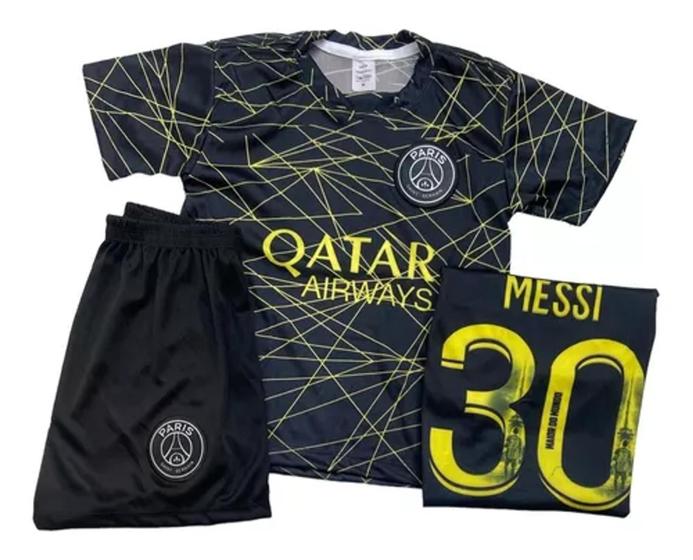 Kit Conjunto Uniforme Infantil Times Futebol Treino Criança Campeonato ...