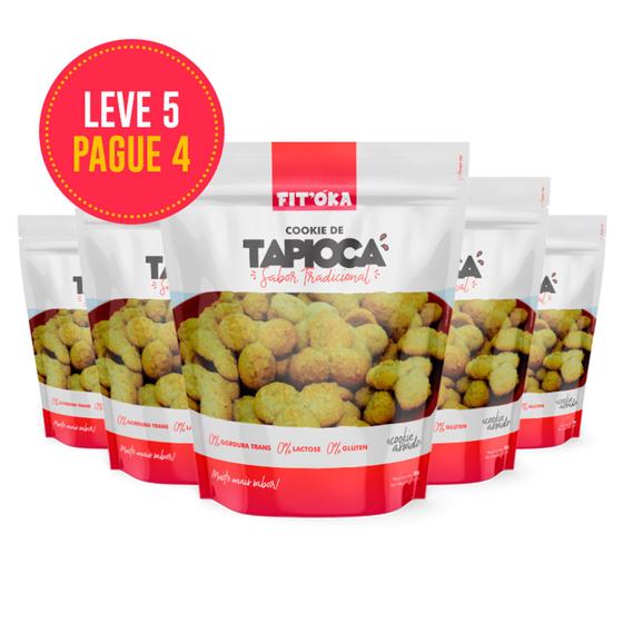 Kit cookie de tapioca tradicional - FIT'ÓKA - Mercadinho - Magazine Luiza
