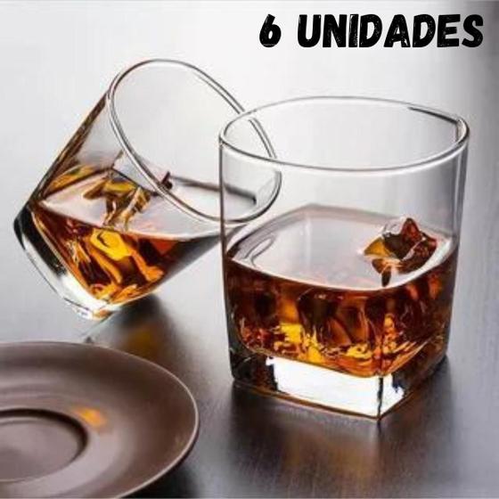 Kit Copo de whisky drink Sofisticado Conjunto 6 copos - Original Line ...