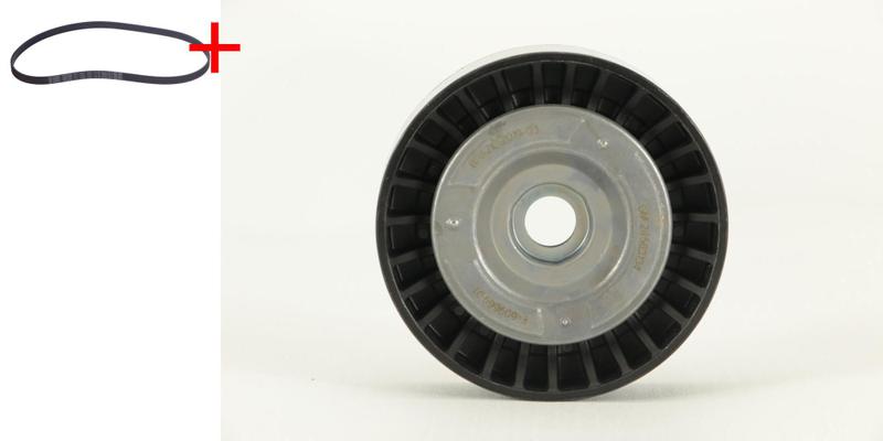 Kit Correia 5pk1051 Polia Guia Alternador Cod.ref. 24583134 Prisma 1.0 ...