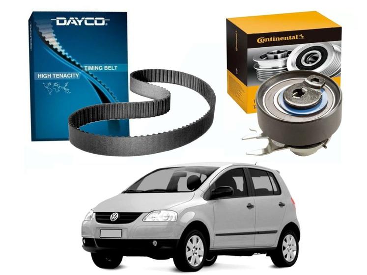 Kit correia dentada tensor original volkswagen fox 1.0 8v 1.6 8v 2003 a ...