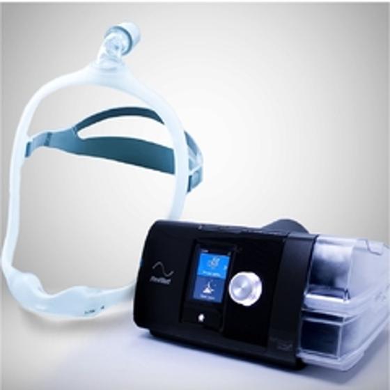 KIT CPAP Automático AirSense 10 Autoset com Umidificador + Máscara ...