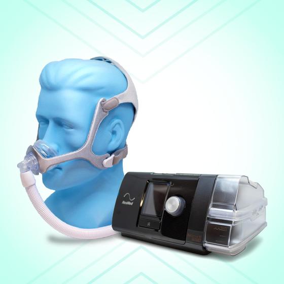 Kit Cpap Automático S10 AutoSet Resmed + Umidificador +Wisp Nasal ...