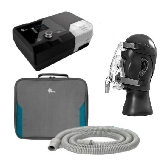 Kit CPAP Resmart System Auto G2S A20 com Umidificador e Máscara Oro ...