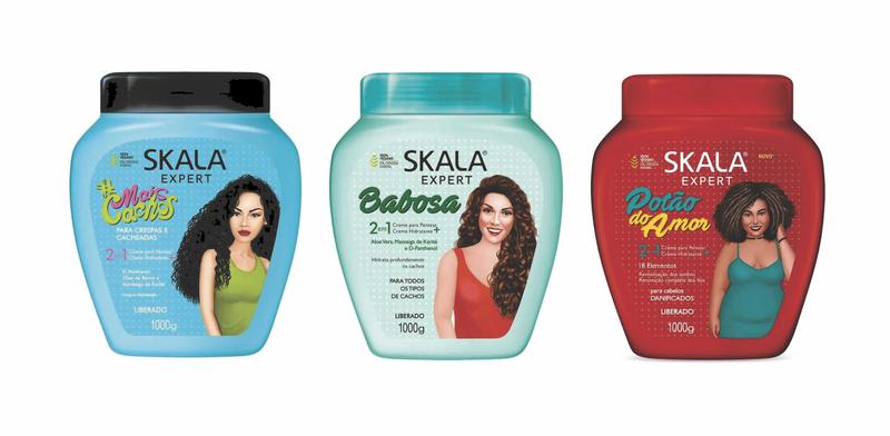 Kit Creme Tratamento Skala Mais Cachos+Babosa+Potão do Amor - Máscara ...