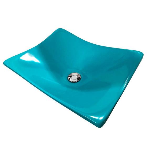 Kit Cuba Concava Sobrepor Banheiro Com Valvula Click Inox - DOCELAR ...