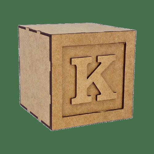 Kit Cubo Desmontável 5x5x5cm com Letra Bookman Old Style - Art & Hobby ...