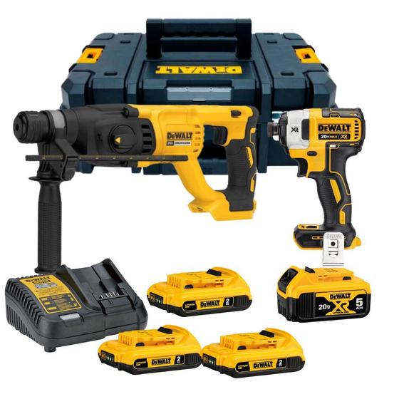 KIT DCK260D1P1T (DCH133+DCF7871) + 2 Baterias 2Ah - Dewalt - Furadeira ...