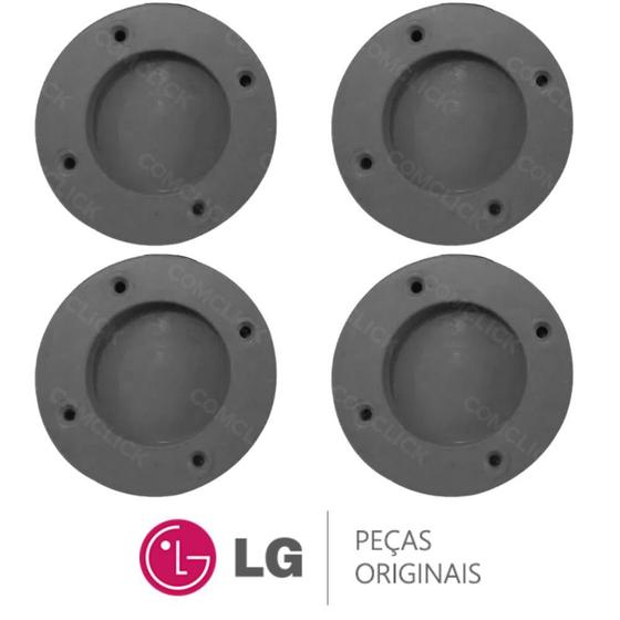 KIT de 4 Borrachas Antiderrapantes do Pé 4620ER4002B Lava e Seca LG WD ...