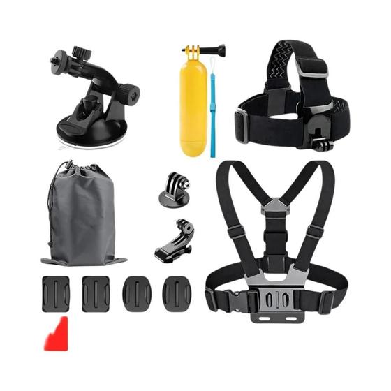 Kit De Acessórios Para Câmera De Ação GoPro Hero 12 11 10 9 8 7 6 5 4 ...