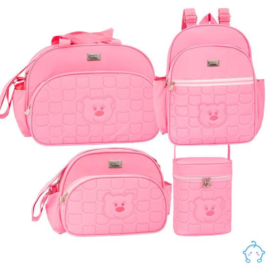 Kit de Bolsa Maternidade Completo Saída Menino e Menina - Merver - Kit ...
