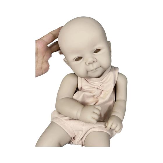 Kit De Boneca Reborn De Vinil Realista De 19 Polegadas, Molde Inacabado ...