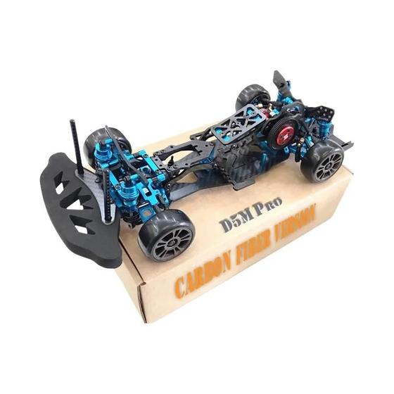 Kit De Carro RC De Fibra De Carbono Em Escala 1:10 3RACING Sakura D5 D5Pro D5M Estrutura De ...