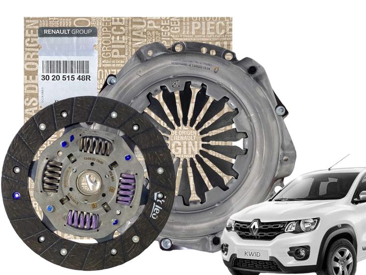 Kit de Embreagem Novo Original Renault Kwid 1.0 12v 3cc 2017/... (Platô ...