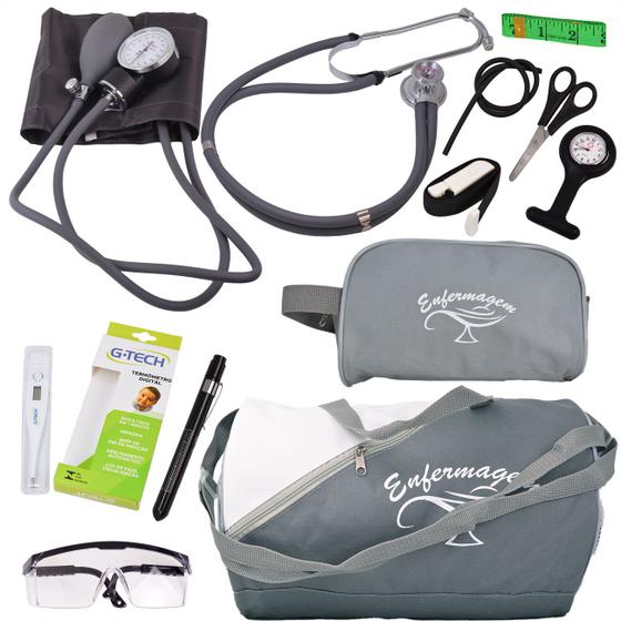 Kit de enfermagem completo com medidor de pressão Premium - Premium, G ...