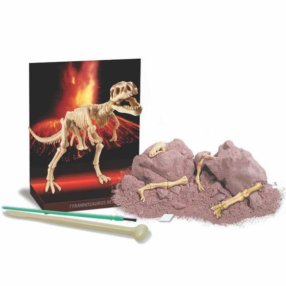 Kit de Escavação - Tiranossauro Rex - 3D Comex - Kidz Labs 4M ...