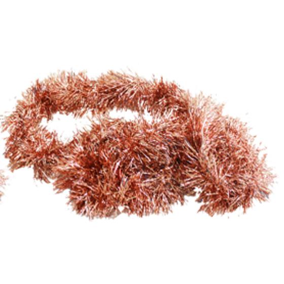 Kit De Festão Rose Metalizado 2 Metros Para Árvore De Natal - Enfeites ...