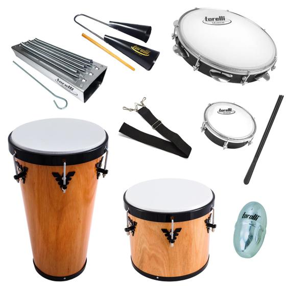 Kit de Instrumentos de Percussão e Samba Completo - PHX - Kit de ...