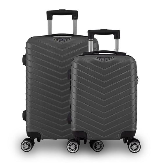 Kit De Mala Para Viagem 4 Rodas ABS Rígido - Allabard - Mala Avulsa ...