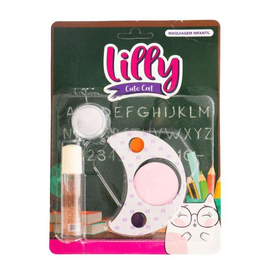 Kit de Maquiagem Infantil Lilly Cute Cat - Material Escolar - Magazine ...