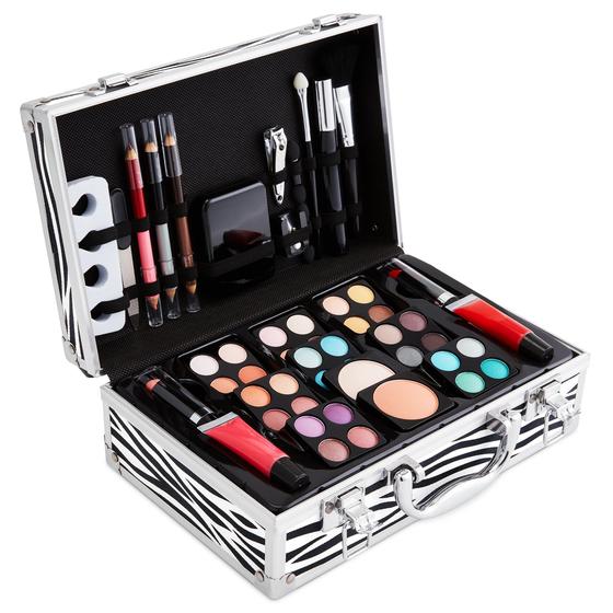 Kit de maquiagem Vokai 79 peças com 32 sombras, 2 blushes e mais ...