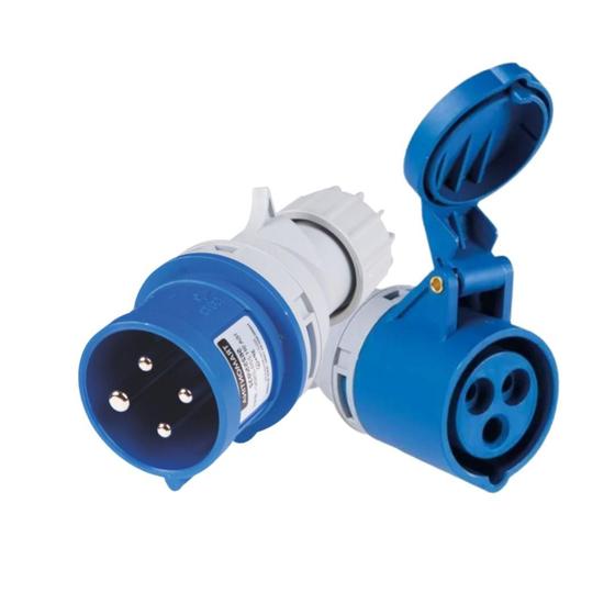 Kit de Plugue/Tomada Macho e Femea 2P+T 16A 220-250~ IP44 - Tramontina ...