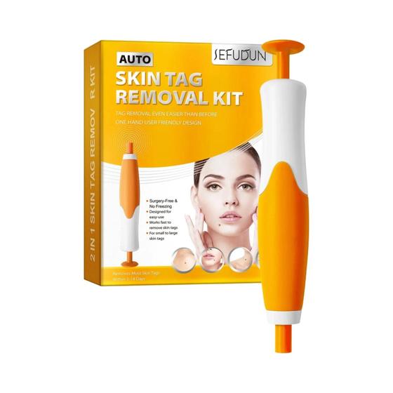 Kit De Remoção De Verrugas E Verrugas Automáticas Indolor 2 Em 1 ...