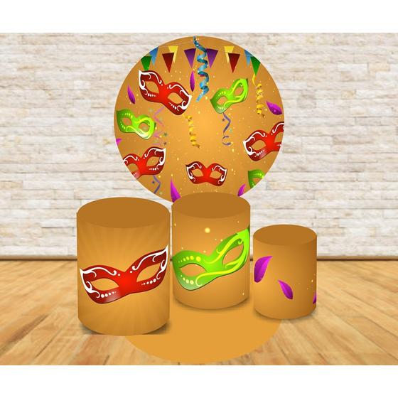 Kit Decoração Mini Table Carnaval - Fabrika de festa - Kit Decoração de ...