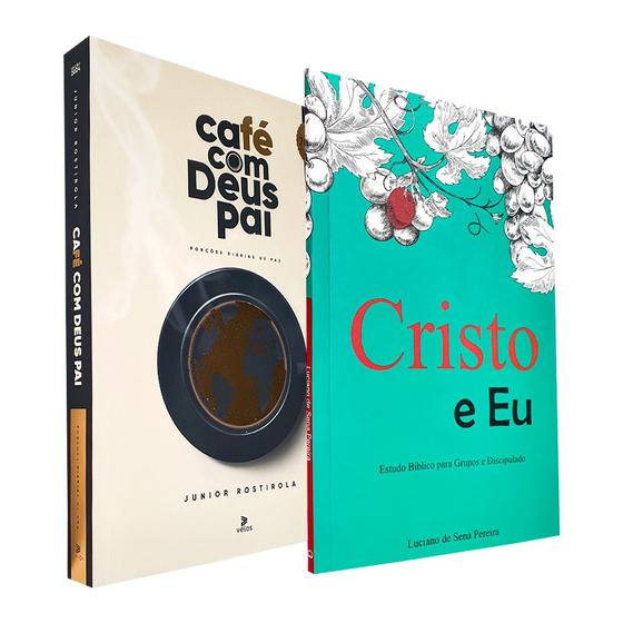 Kit Devocional Café com Deus Pai 2024 + Cristo e Eu - Discipulado ...
