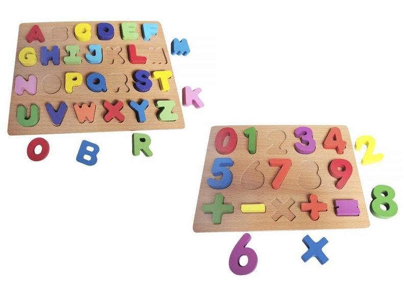 Kit Didático Números E Alfabeto De Encaixar Educativo - DM TOYS ...