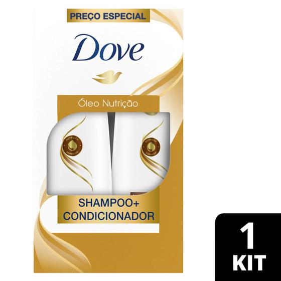 Kit Dove Nutritive Solutions Oleo Nutricao Shampoo 400ml E ...