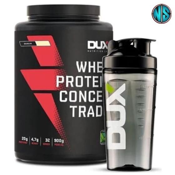 kit Dux Whey Protein Concentrado De 900g e Coqueteleira - DUX NUTRITION ...