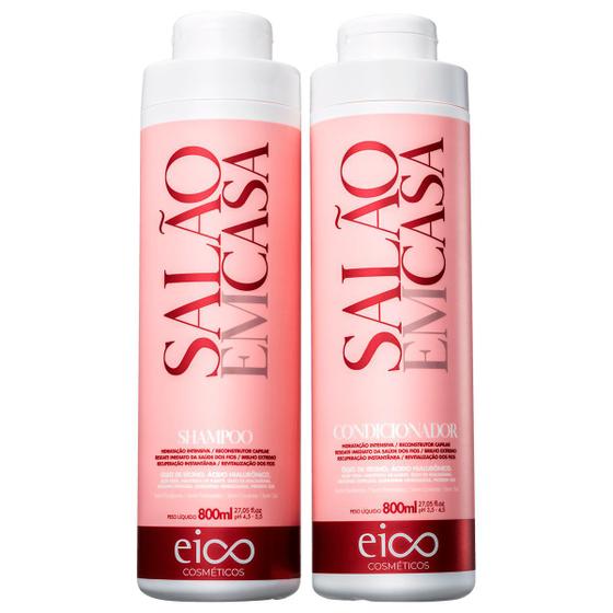 Kit Eico Shampoo + Condicionador Salão em Casa - Kit Shampoo e ...