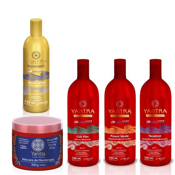Kit Embelleze Yantra para Permanente e Tratamento com Máscara ...