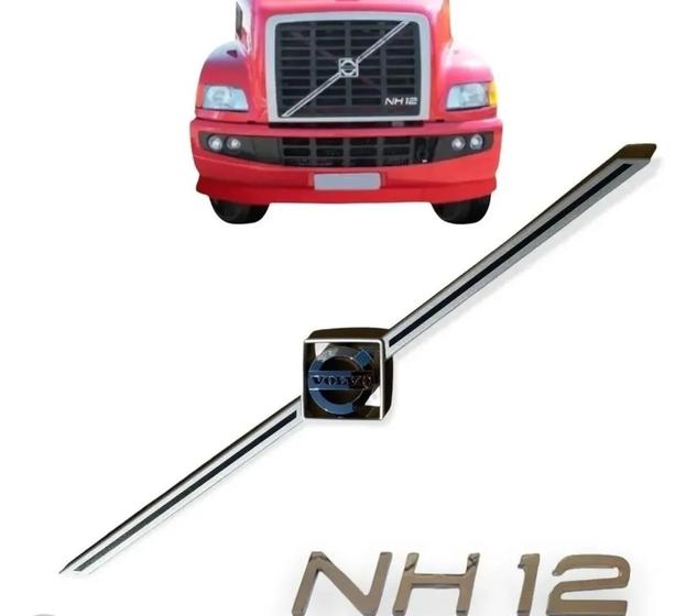 Kit Emblema Grade Volvo Nh Com Envio Imediato Original Completo - Gauer ...