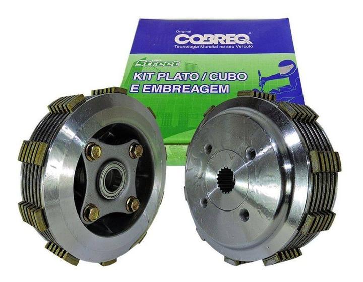 Kit embreagem cubo plato disco cbx 250 twister tornado cobreq ...
